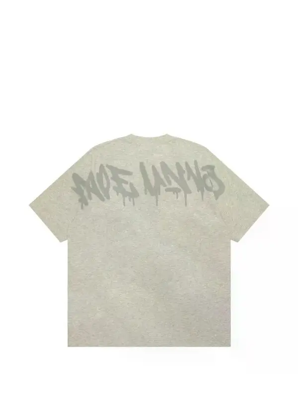 AAPE BY *A BATHING APE Graphic-print Cotton T-shirt - Grey