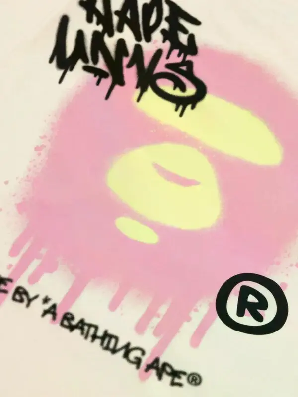 AAPE BY *A BATHING APE Logo-print Cotton T-shirt