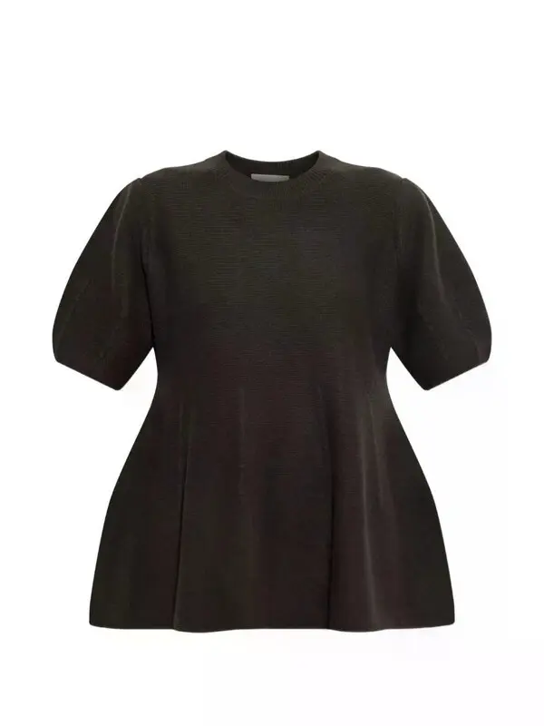 LISA YANG Mella Peplum Sweater