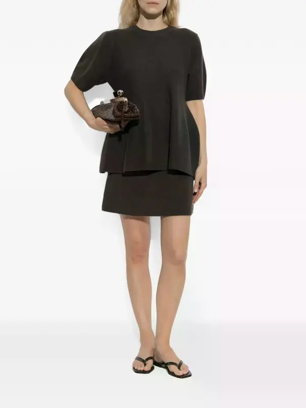 LISA YANG Mella Peplum Sweater