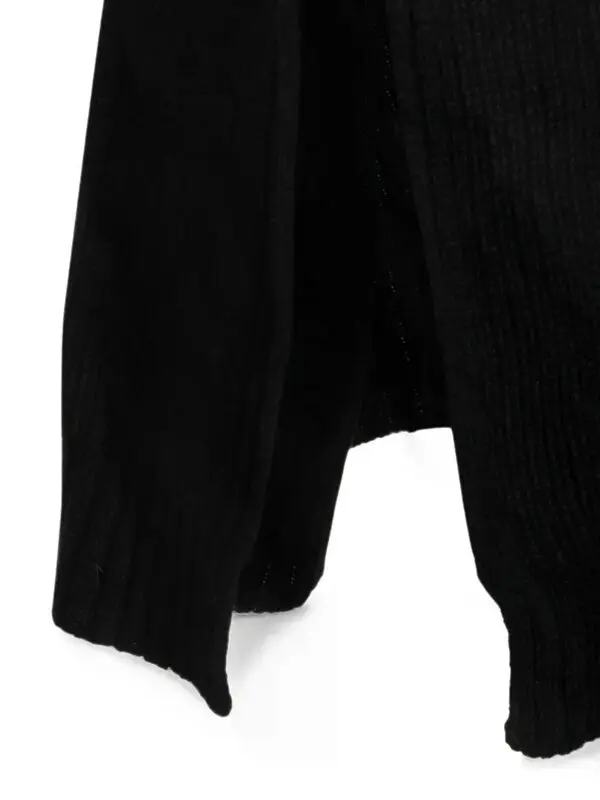 Alberta Ferretti Turtleneck Cape Jumper