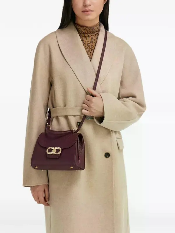 FERRAGAMO Double Gancini Top-handle Bag