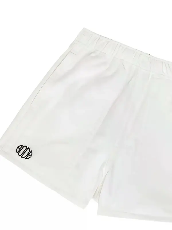 BODE Logo-embroidered Elasticated-waist Shorts