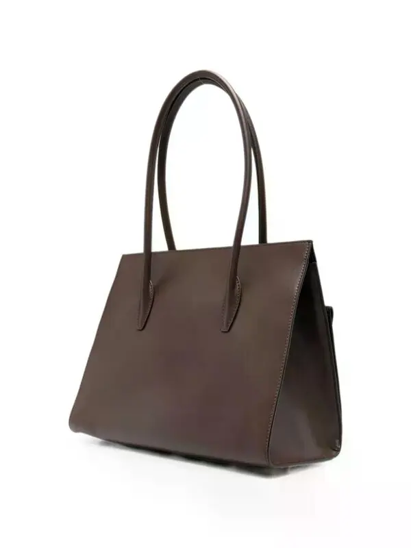 Furla Buckle-detail Leather Tote Bag