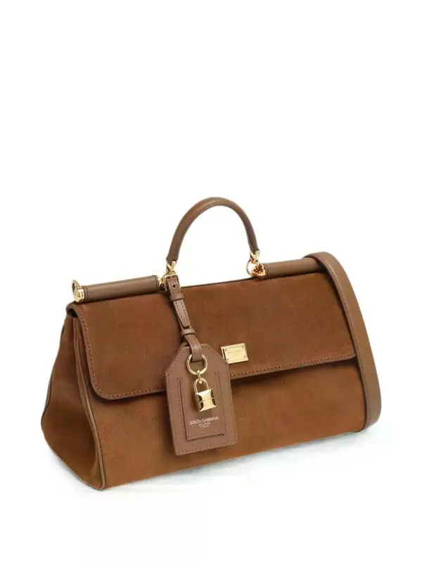 Dolce & Gabbana Medium My Sicily Handbag - Brown