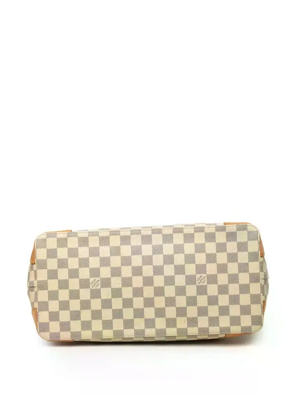 LOUIS VUITTON Damier Azur Hampstead Mm Tote Bag