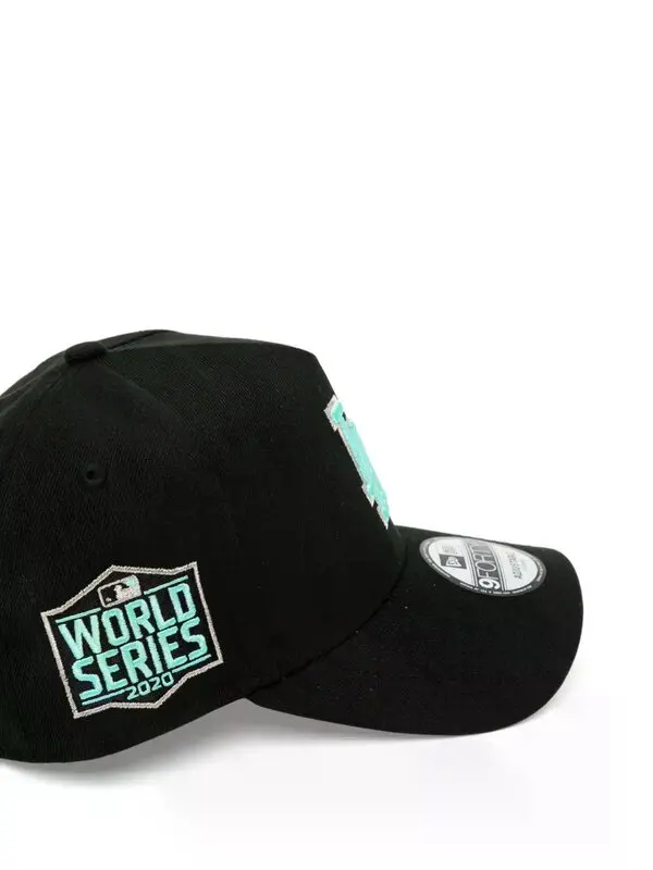 New Era 9forty Embroidered Logo Cap - Black