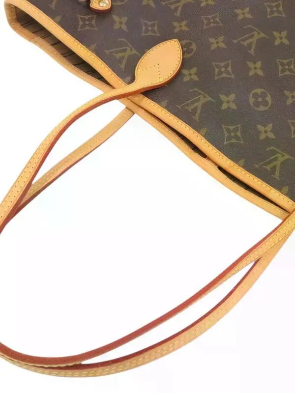LOUIS VUITTON 2007 Monogram Neverfull Mm Tote Bag - Brown