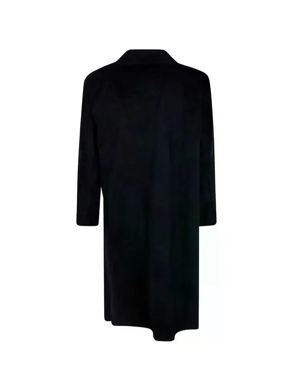 MARIA CALDERARA Crinkled-finish Graphic-print Coat