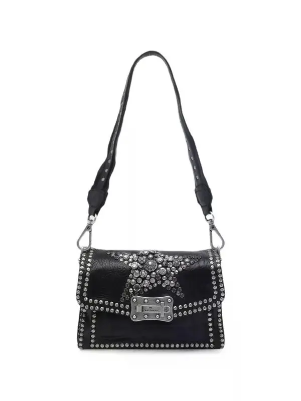 CAMPOMAGGI Agnese Stud-embellished Shoulder Bag