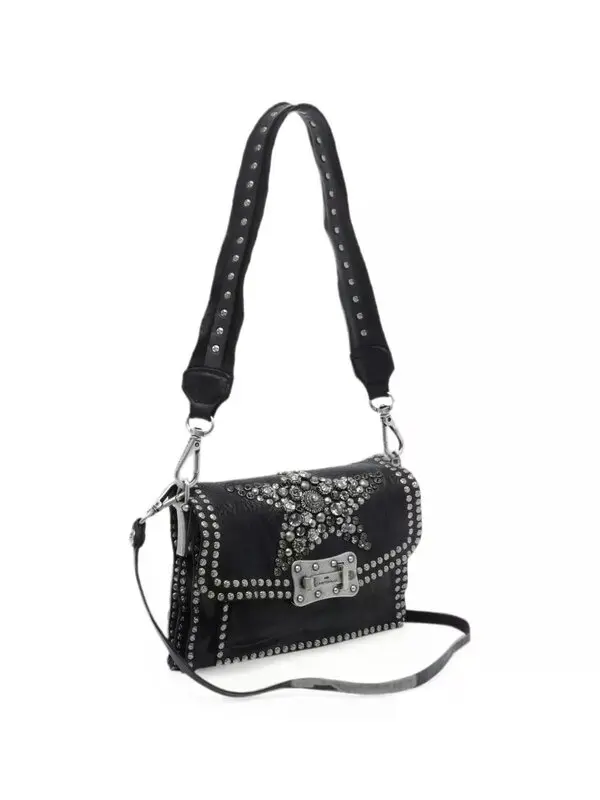 CAMPOMAGGI Agnese Stud-embellished Shoulder Bag