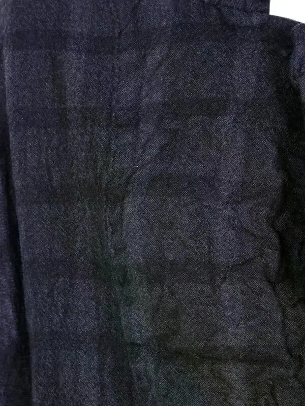 DANIELA GREGIS Check-pattern Single-breasted Coat