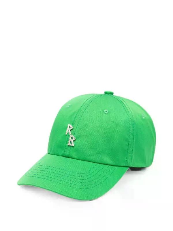 Ruslan Baginskiy Crystal-embellished Baseball Cap - Green