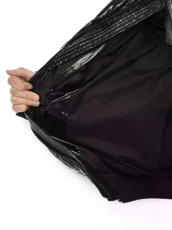 DIESEL® Quilted Pattern Zip Fastening Jacket