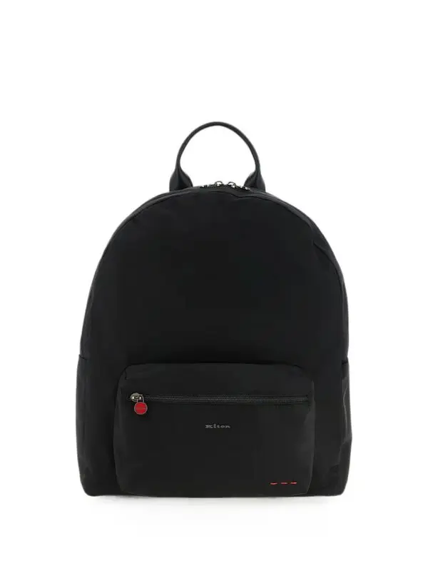 Kiton Logo-plaque Front-pocket Backpack
