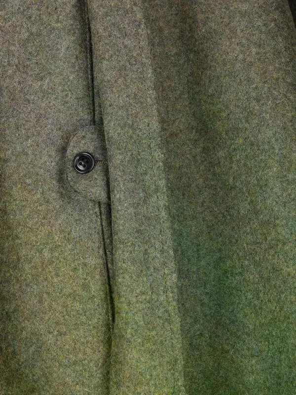 IL TABARRO Single-breasted Virgin-wool Cape