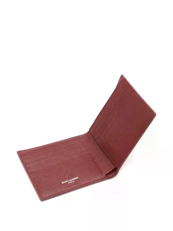 Saint Laurent Logo-print Cardholder - Red