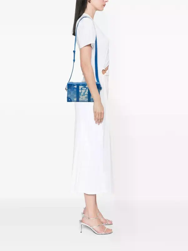 LOUIS VUITTON 2020 Monogram Clouds Soft Trunk Wallet Crossbody Bag