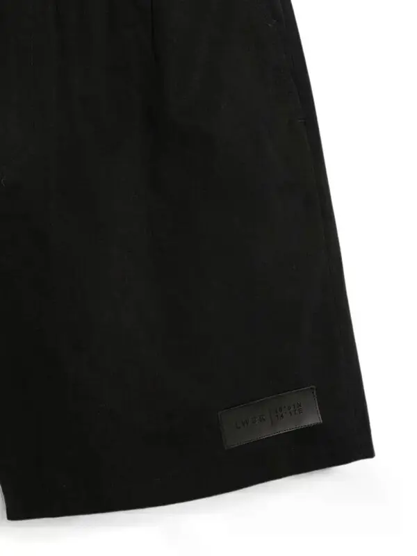 LOW BRAND Logo-patch Elasticated-waist Shorts
