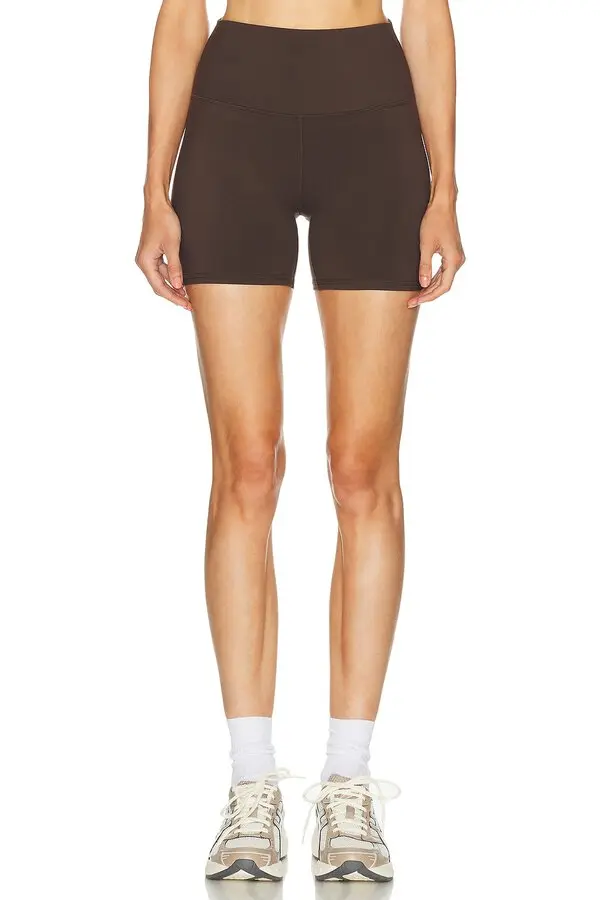 Varley Freesoft High Rise 5" Short - Coffee Bean
