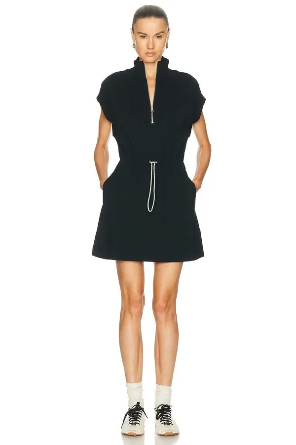 Varley Avaya Half Zip Dress