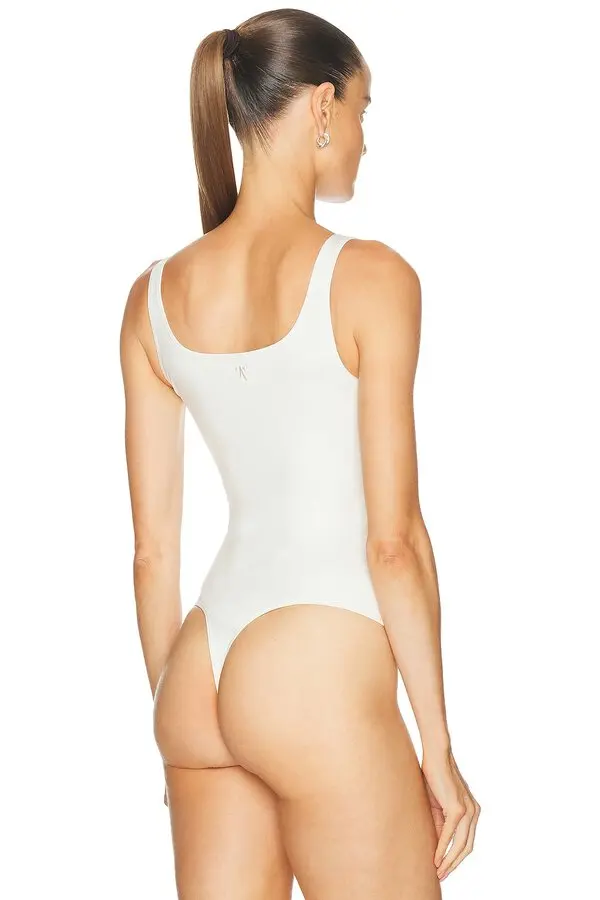 THE PARK Lisa Bodysuit - Vanilla