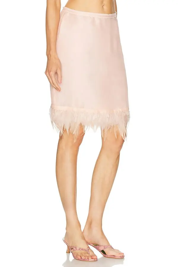 Staud Lark Silk Skirt