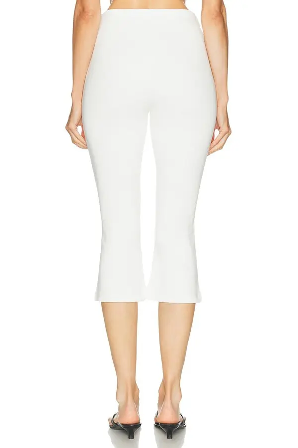 THE PARK Allison Capri Legging - Blanc