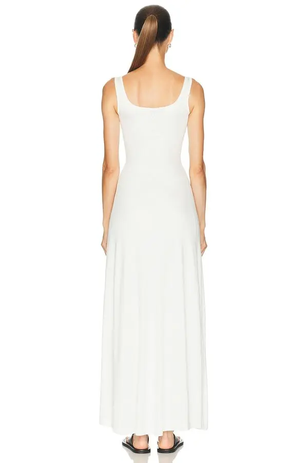 THE PARK Annie Tank Dress - Blanc