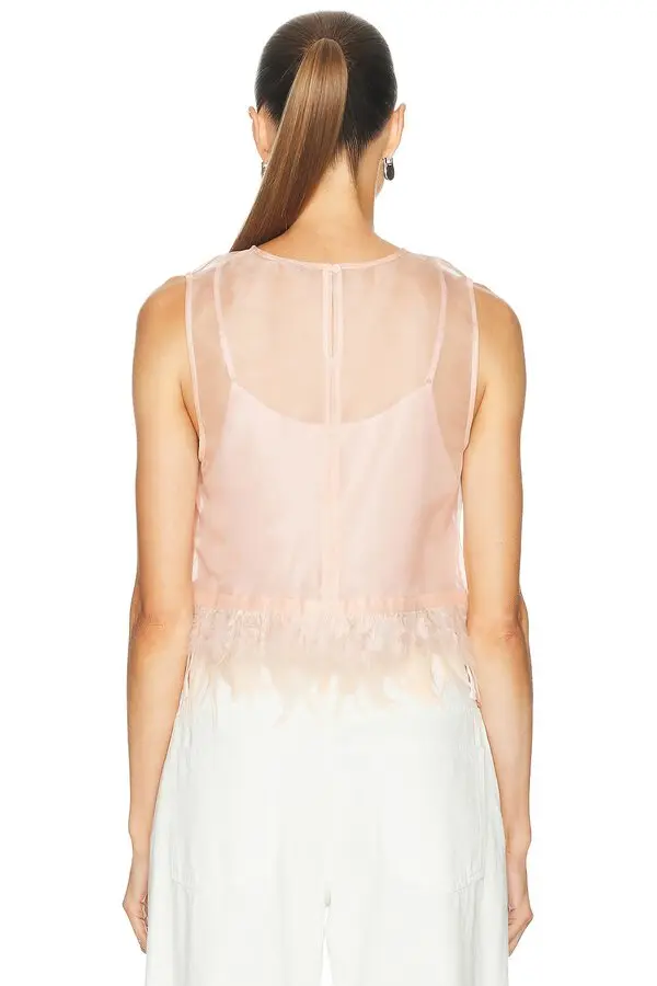 Staud Avi Silk Top