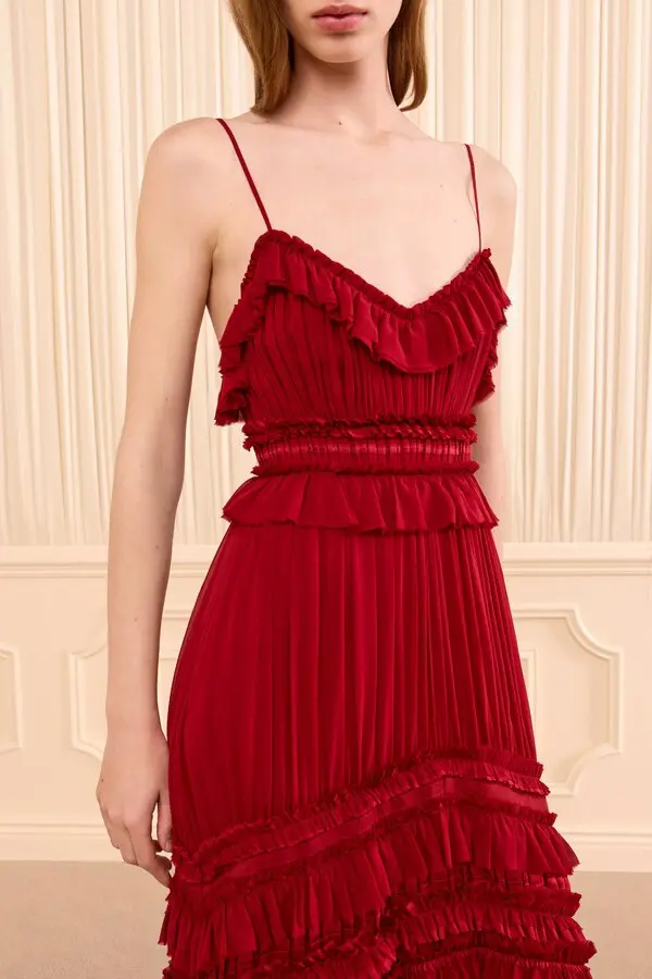 Ulla Johnson Dorothea Sleeveless Silk Gown