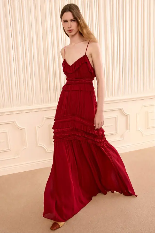 Ulla Johnson Dorothea Sleeveless Silk Gown