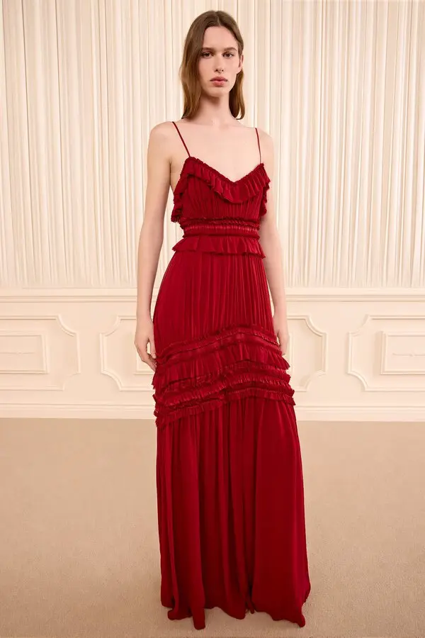 Ulla Johnson Dorothea Sleeveless Silk Gown
