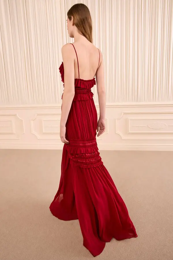 Ulla Johnson Dorothea Sleeveless Silk Gown