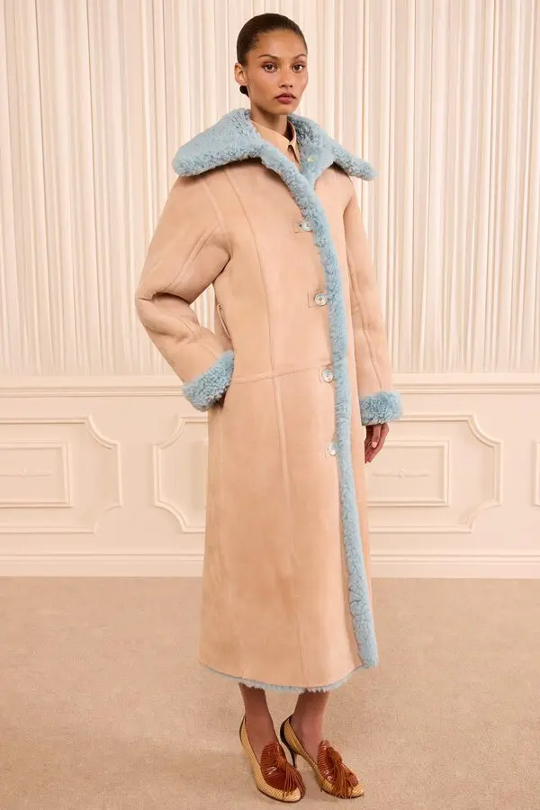 Ulla Johnson Laureline Reversible Shearling Coat