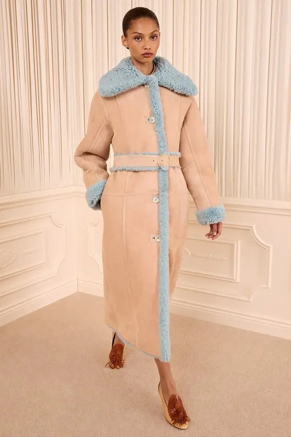 Ulla Johnson Laureline Reversible Shearling Coat