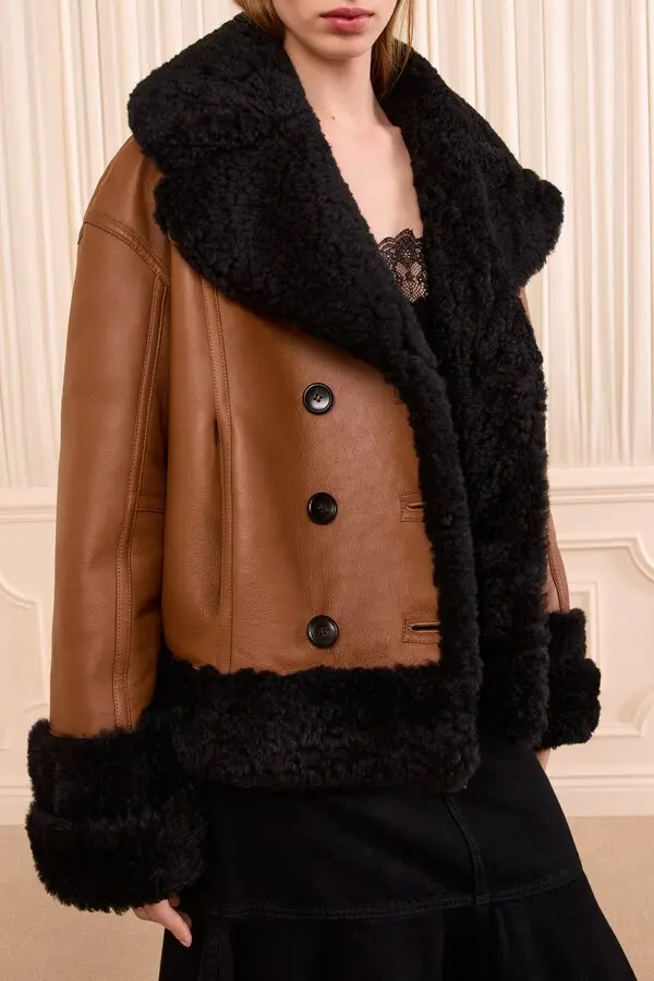 Ulla Johnson Nisha Reversible Shearling Coat