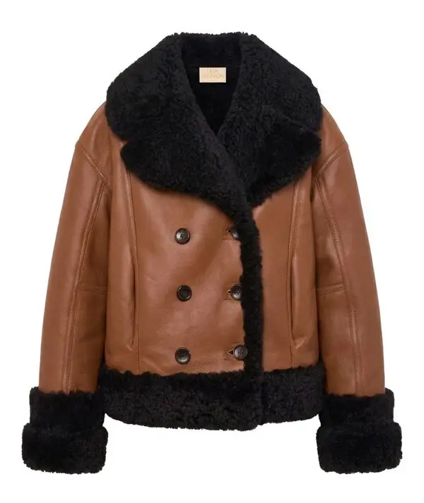 Ulla Johnson Nisha Reversible Shearling Coat