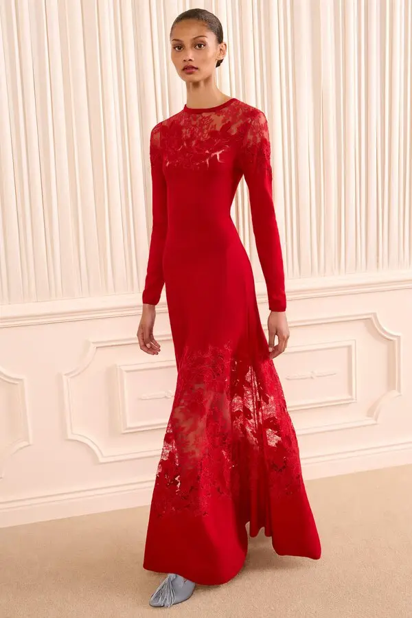 Ulla Johnson Clemence Long Sleeve Lace Dress