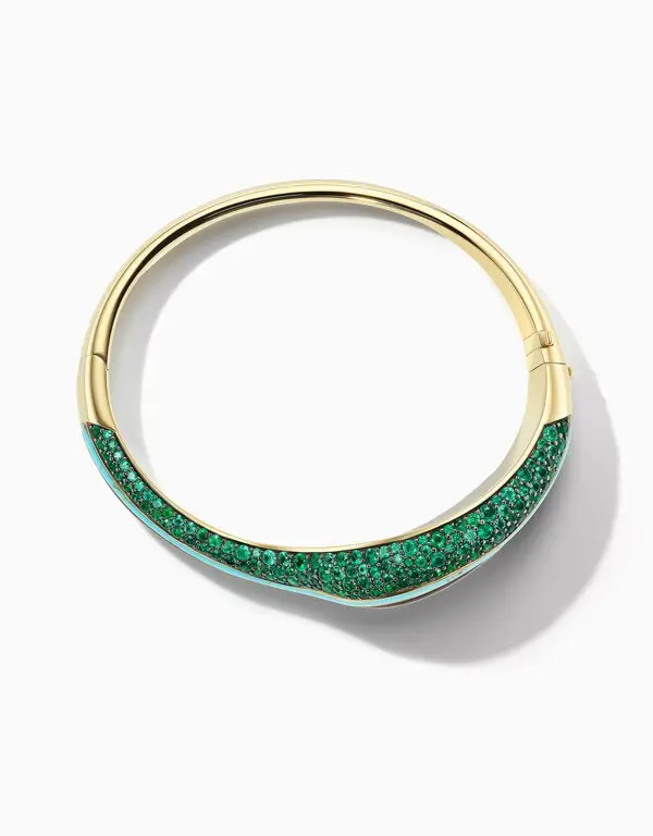 EMILY P. WHEELER Wave Bracelet, Sandalwood - Blue