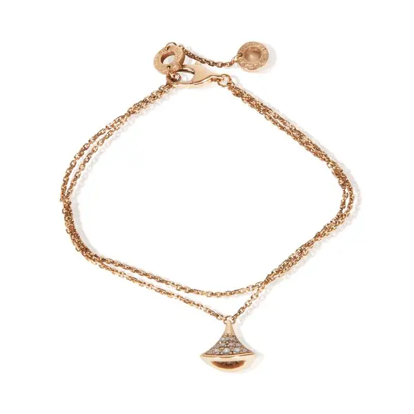 BVLGARI Rose Gold Diamond Divas Dream Bracelet - Rose_gold