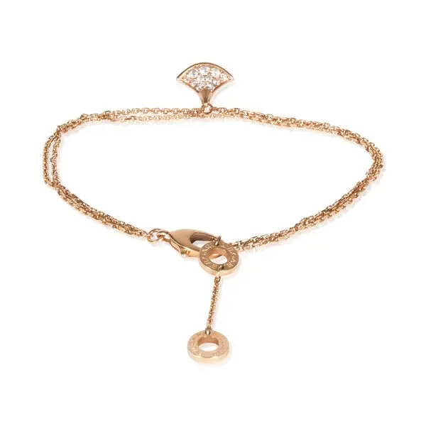 BVLGARI Rose Gold Diamond Divas Dream Bracelet