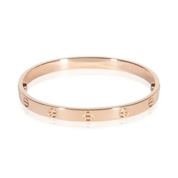 Cartier 18k Rose Gold Love Bracelet 18cm