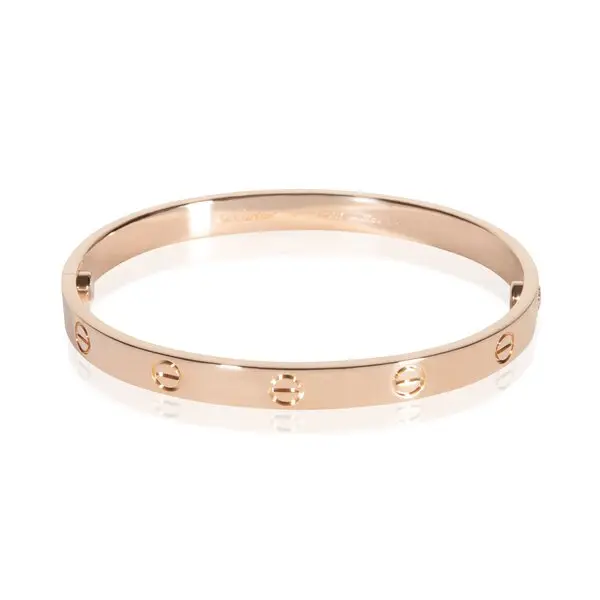 Cartier 18k Rose Gold Love Bracelet 18cm - Rose_gold