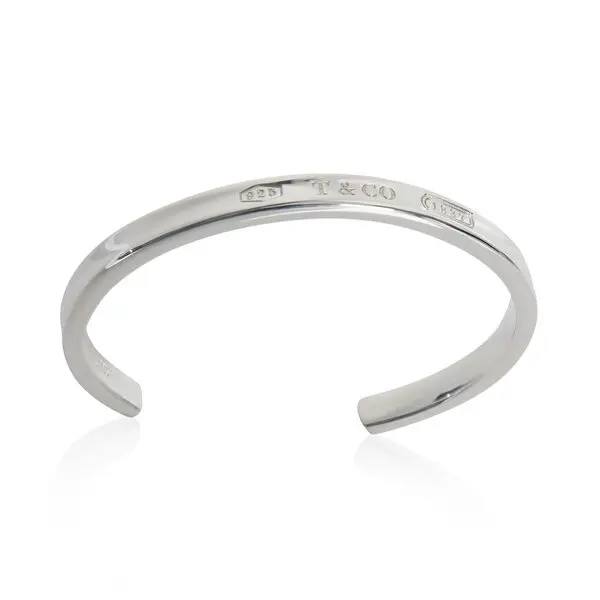 Tiffany & Co. Sterling Silver 1837 Cuff Bracelet