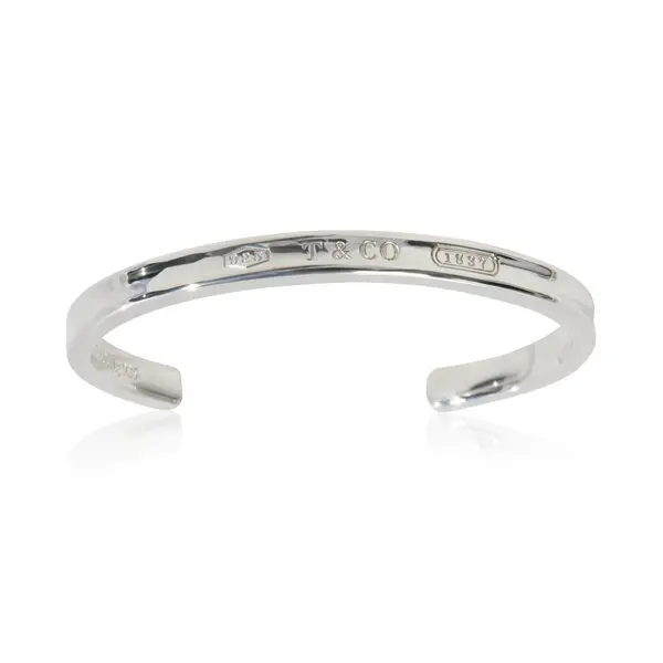 Tiffany & Co. Sterling Silver 1837 Cuff Bracelet