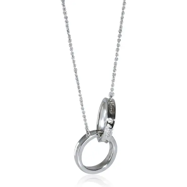 Tiffany & Co. Sterling Silver 1837 Circle Pendant Necklace - Sterling_silver