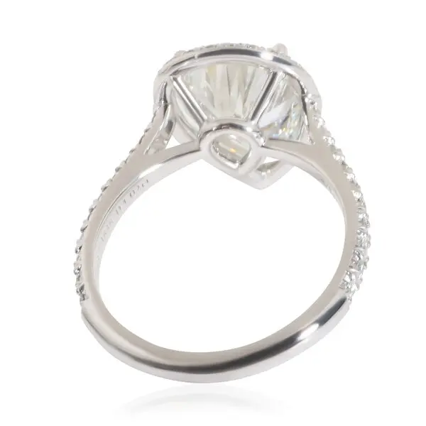 Tiffany & Co. 4.02 Ct Pear Diamond Soleste Engagement Ring