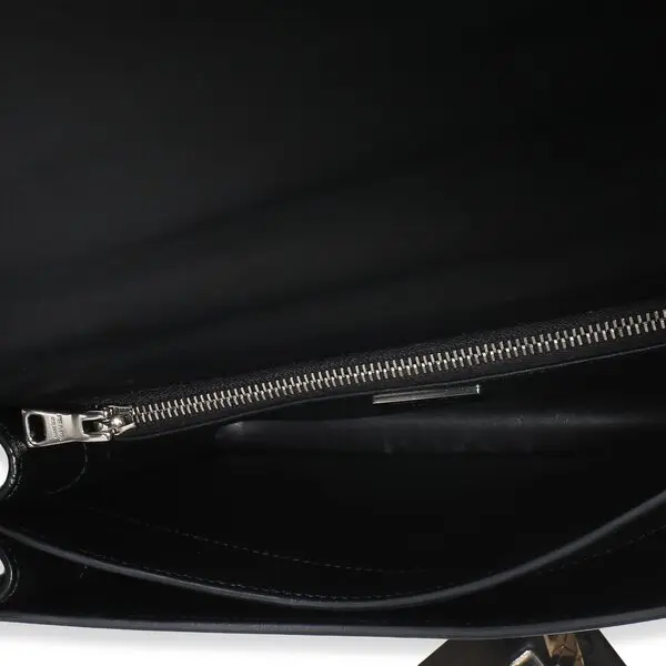 Prada Spazzolato Embleme Triangle Flap Bag