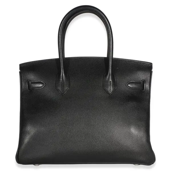 Hermès Epsom Birkin 30 Handbag - Black